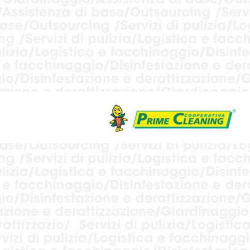 Brochure Prime Cleaning Servizi - Piras Agenzia Web Grafica Rimini
